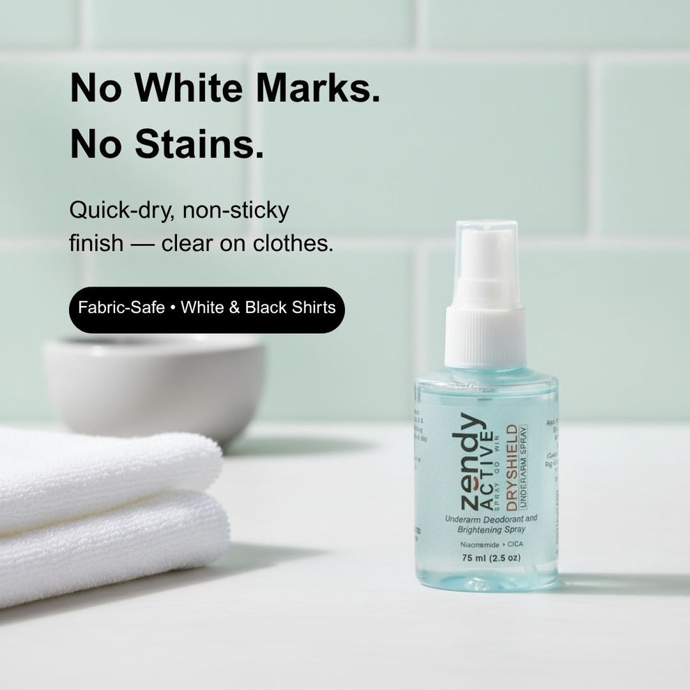 Zendy Active - DryShield Underarm Spray - 75ml